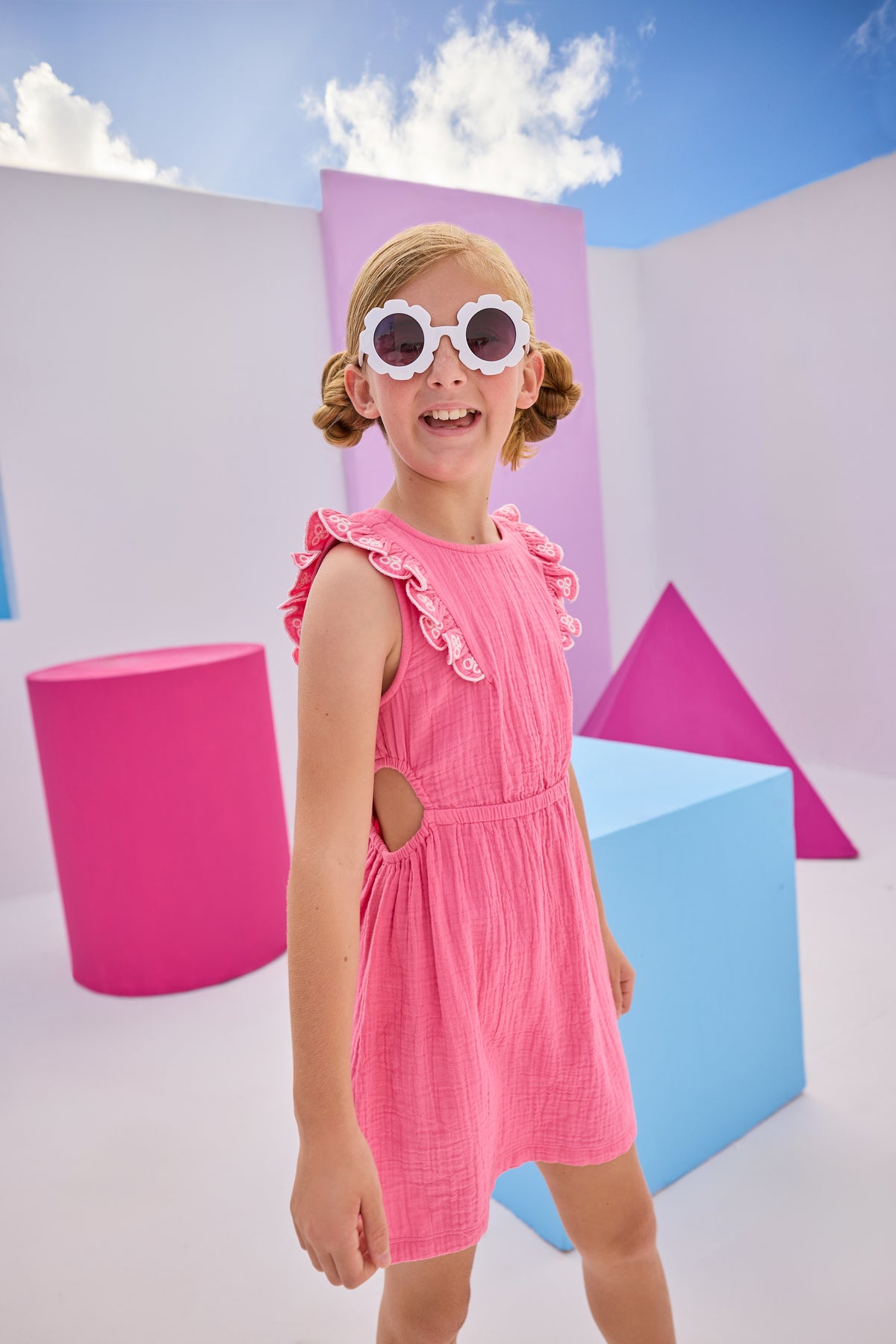 TWEEN Cutout Dress - Hot Pink | Lily’s Southern Boutique